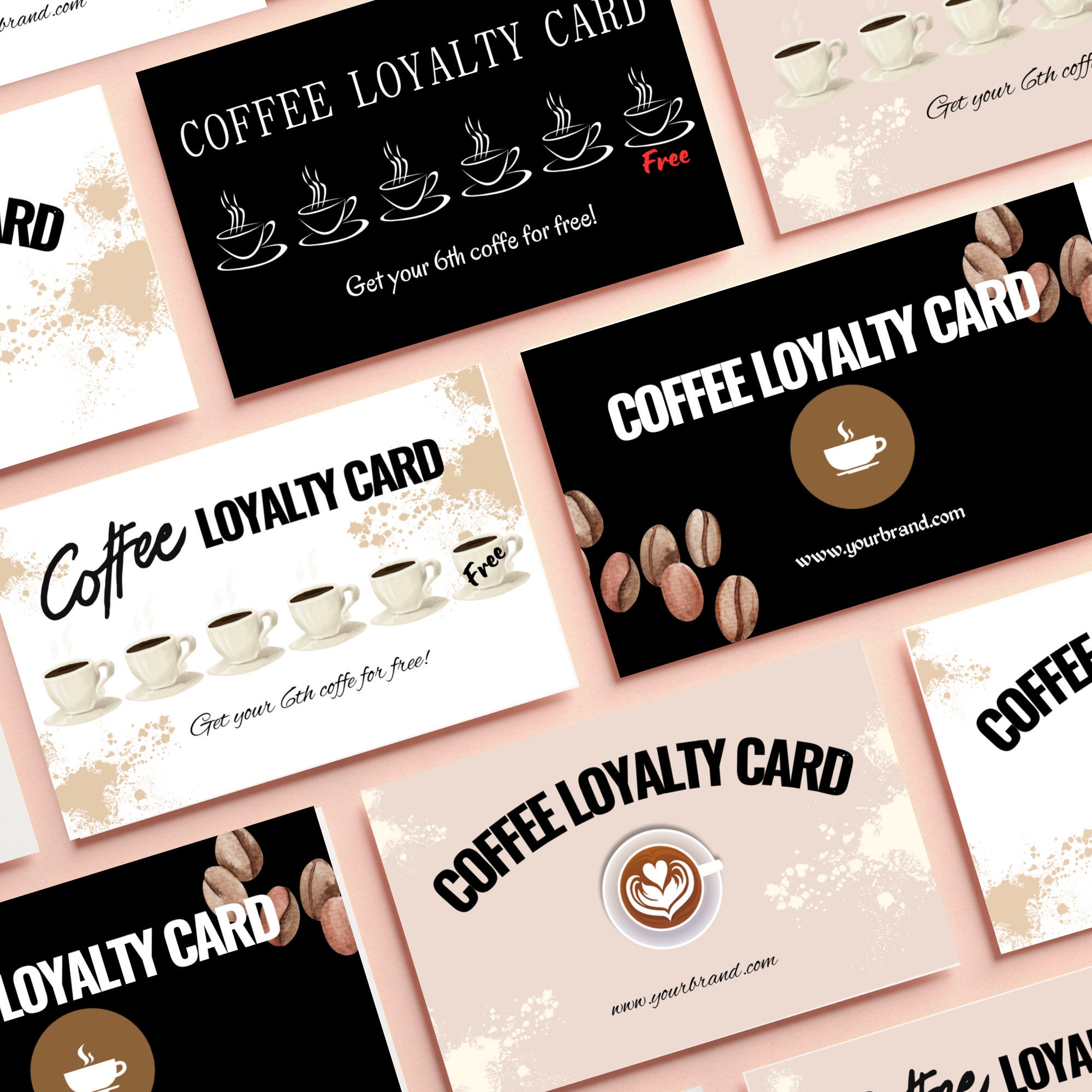 Editable Loyalty Card Template: Business VIP Membership (PDF) - Etsy