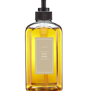 Modern Bathroom Labels | Minimalist Labels | Bathroom Sticker ...