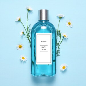 Modern Bathroom Labels | Minimalist Labels | Bathroom Sticker ...