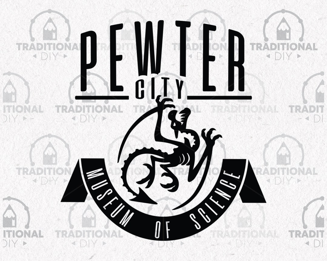 Pewter City Museum of Science Pokemon Design SVG Bundle Digital File ...