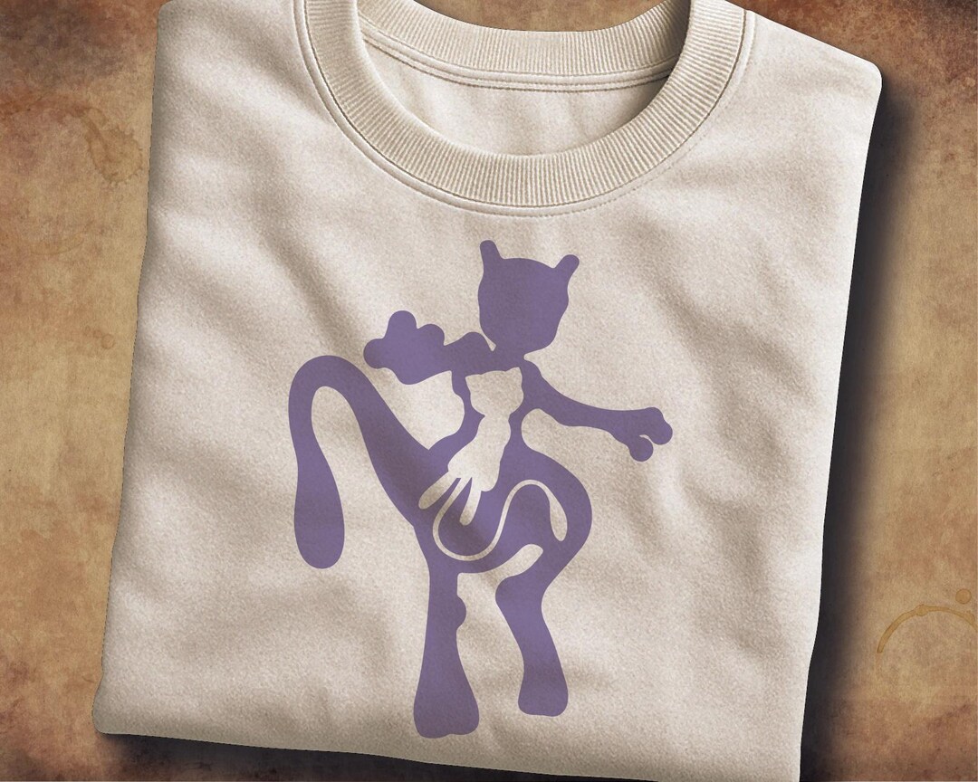 Mew & Mewtwo Design | Pokemon Evolutions | SVG Bundle | Digital File ...