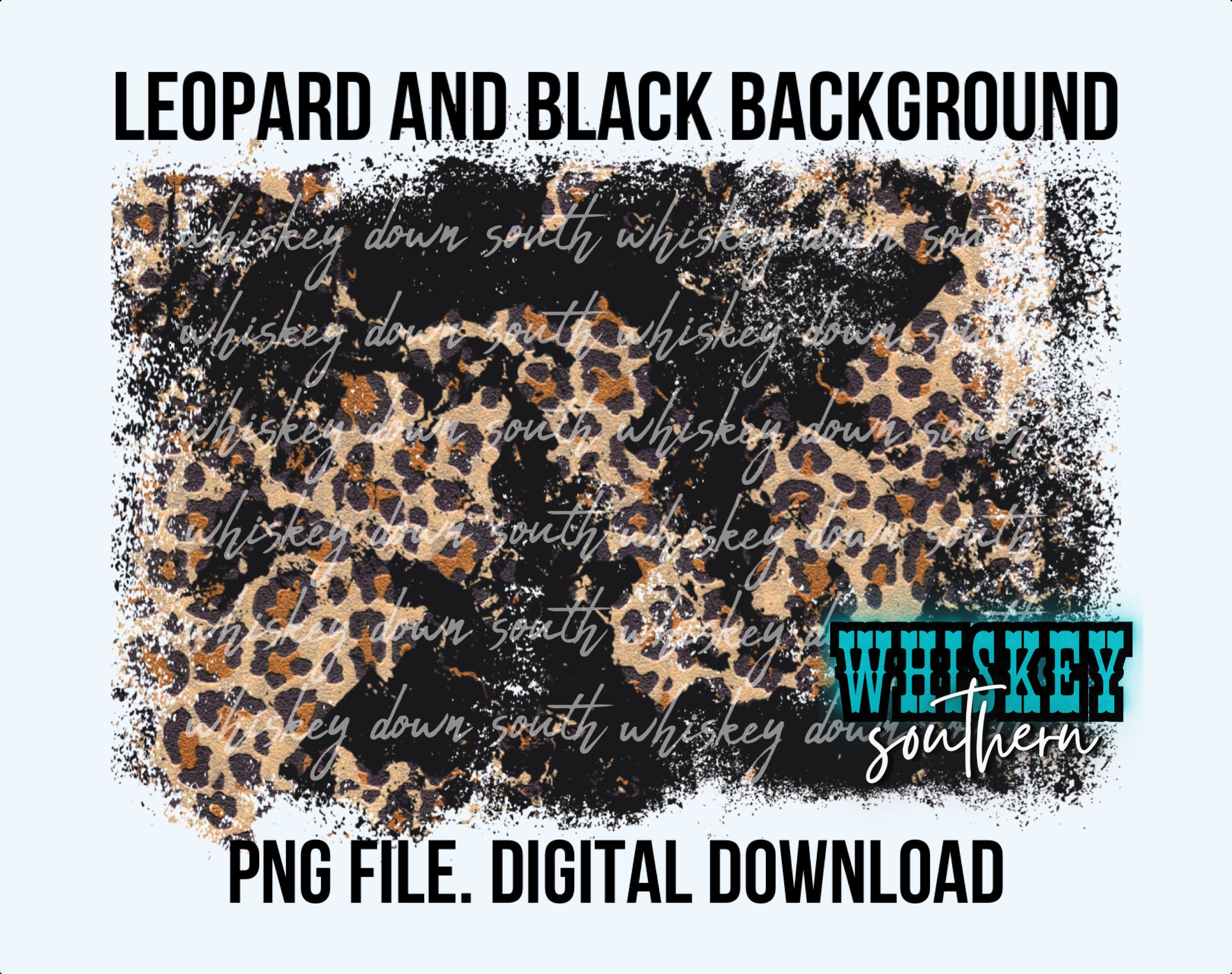 Leopard Distressed Digital Download Png File, Leopard Cheetach ...