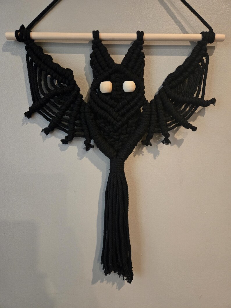 Macrame Bat - Etsy