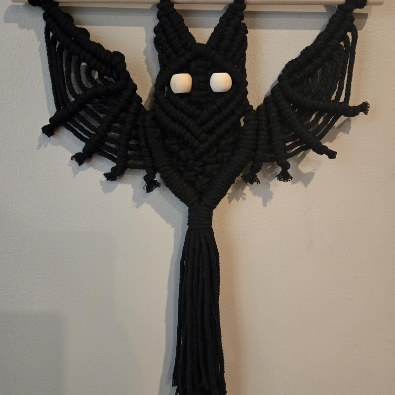 Macrame Bat - Etsy