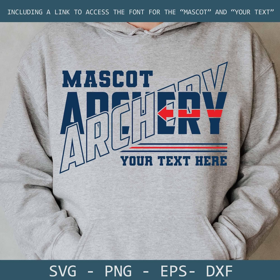 Archery Svg Template, Archery Team Logo Design, Archery Mom Dad, Sports ...