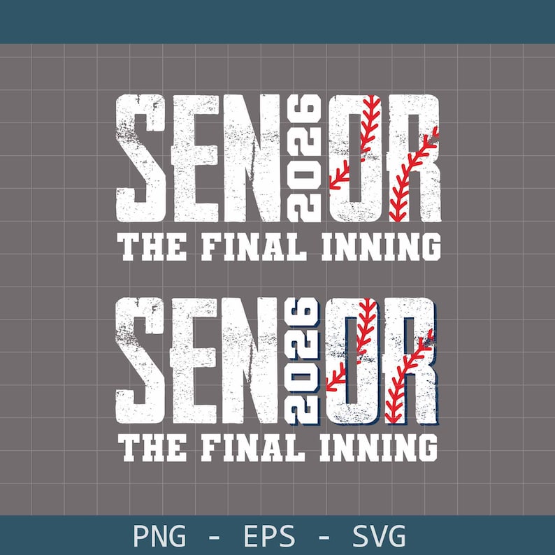 Senior Baseball Template, Class of 2026, Senior Design, the Final ...