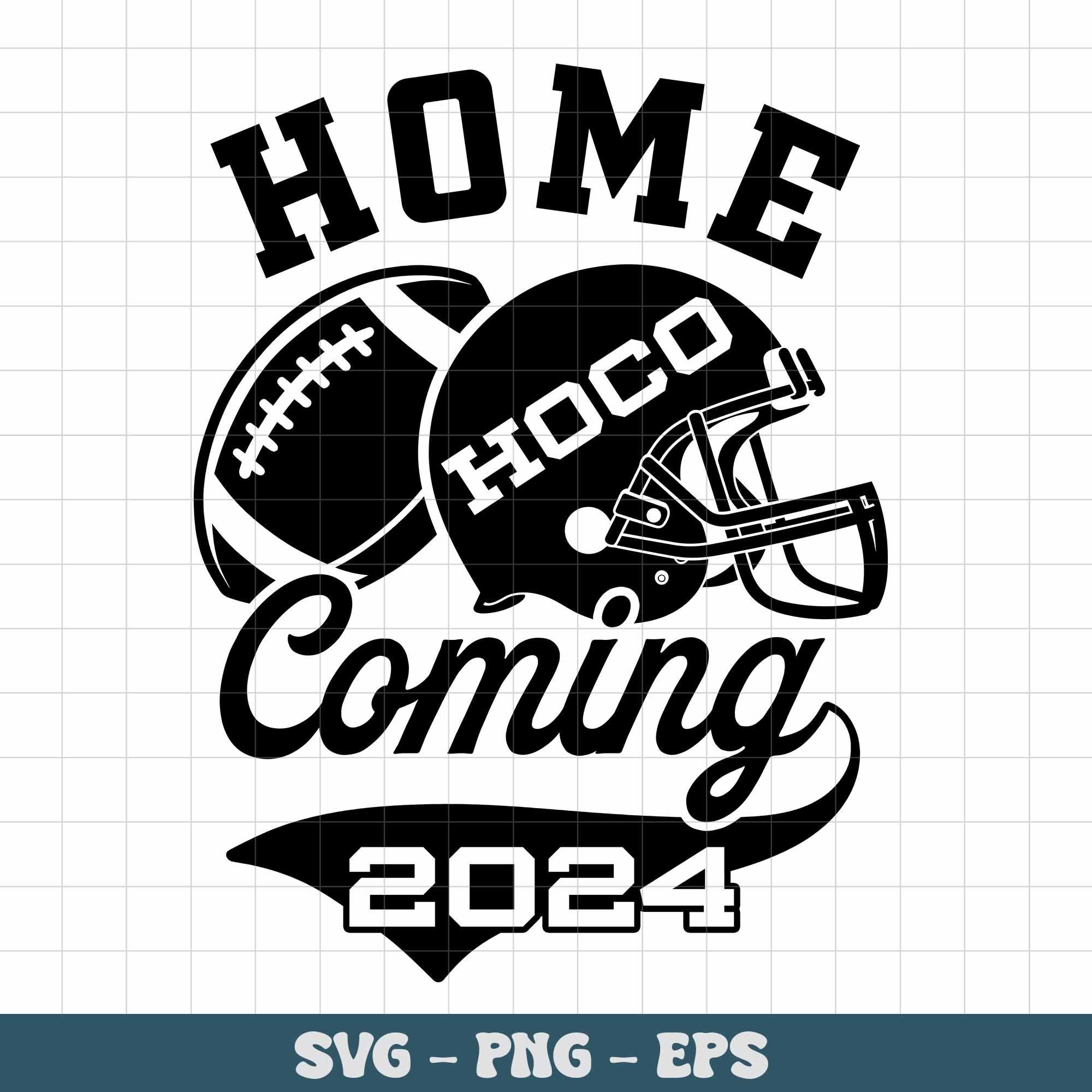 Hoco 2024 Svg, Home Coming Svg, High School Homecoming, Football Hoco ...