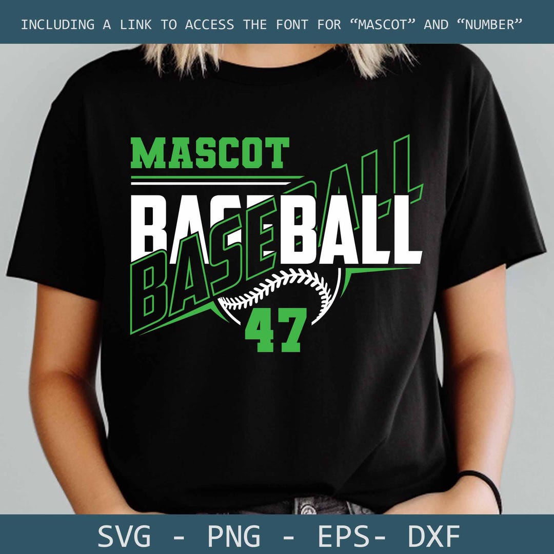 Baseball Team Template, Game Day Cut File Svg, Senior Baseball, Sport ...
