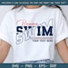 Swim Svg Png, Swim Template, Swim Mom, Coach, Dad, Swim Team Svg ...