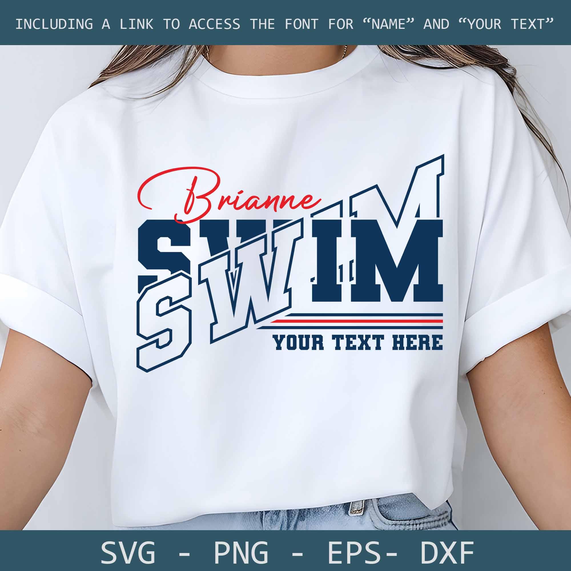 Swim Svg Png, Swim Template, Swim Mom, Coach, Dad, Swim Team Svg ...
