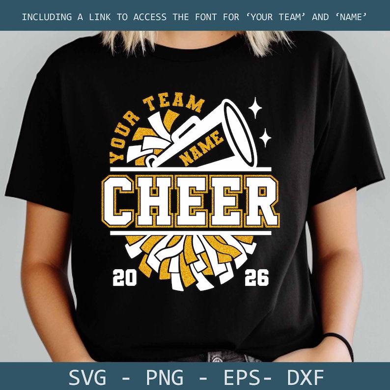 Cheer Team Template, Cheerleader Design, Cheer Mom, Pom Pom, Megaphone ...