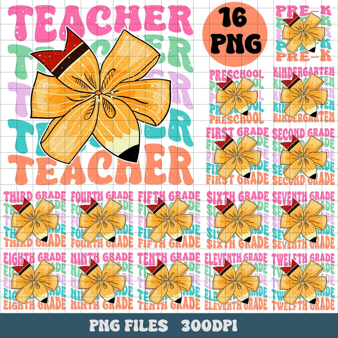 Pencil Coquette Bow Png, Pencil Bow Png, Teacher Pencil Png, Teacher ...