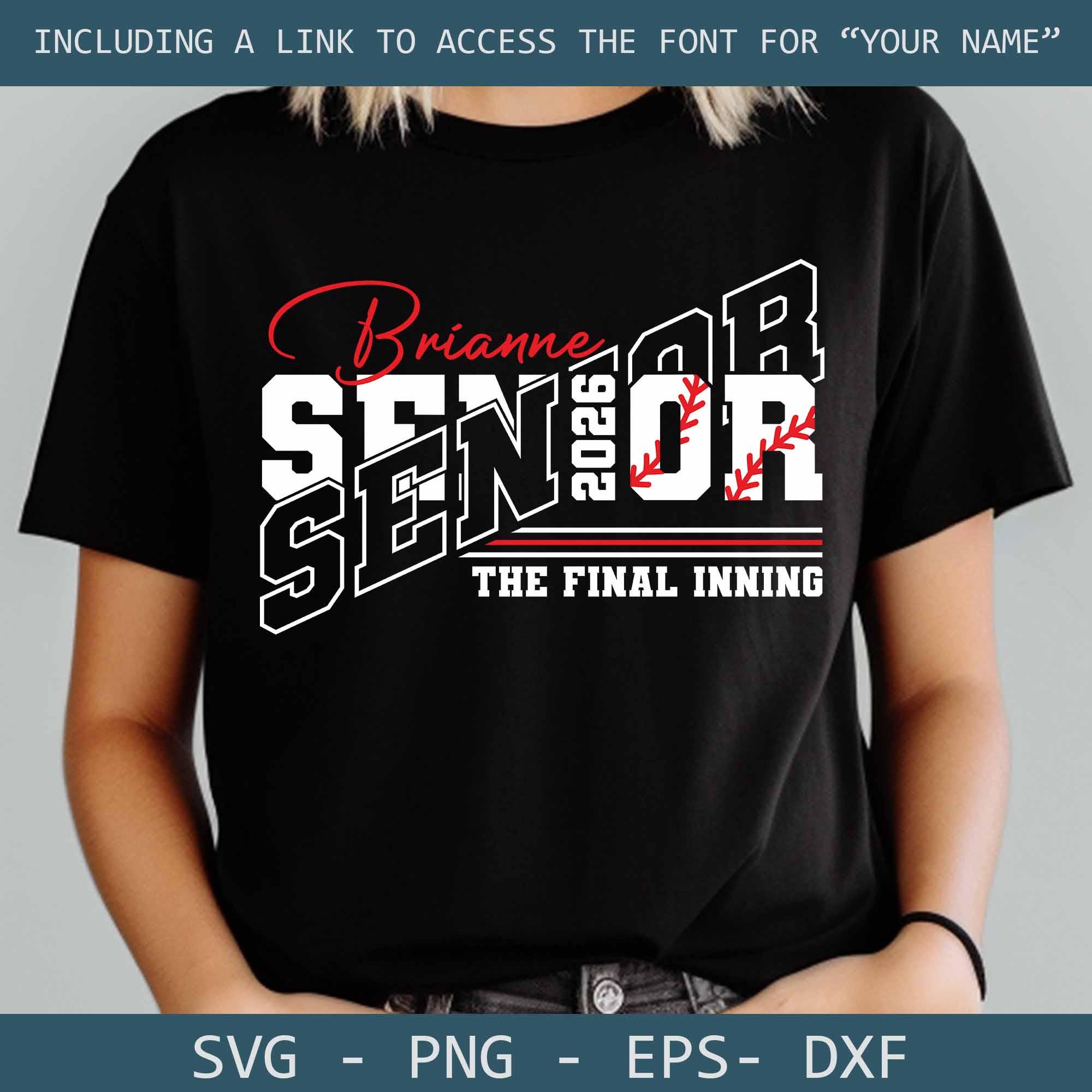Senior 2026 Svg, Baseball Senior Template, Senior Night, Baseball ...
