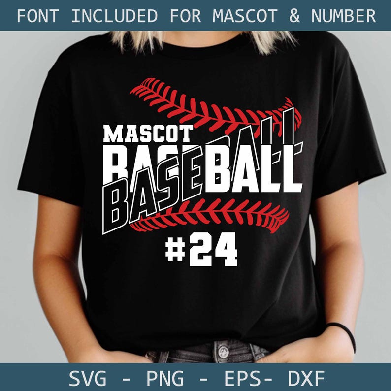 Baseball Template Svg, Mascot Baseball Svg, Baseball Team Logo Design ...