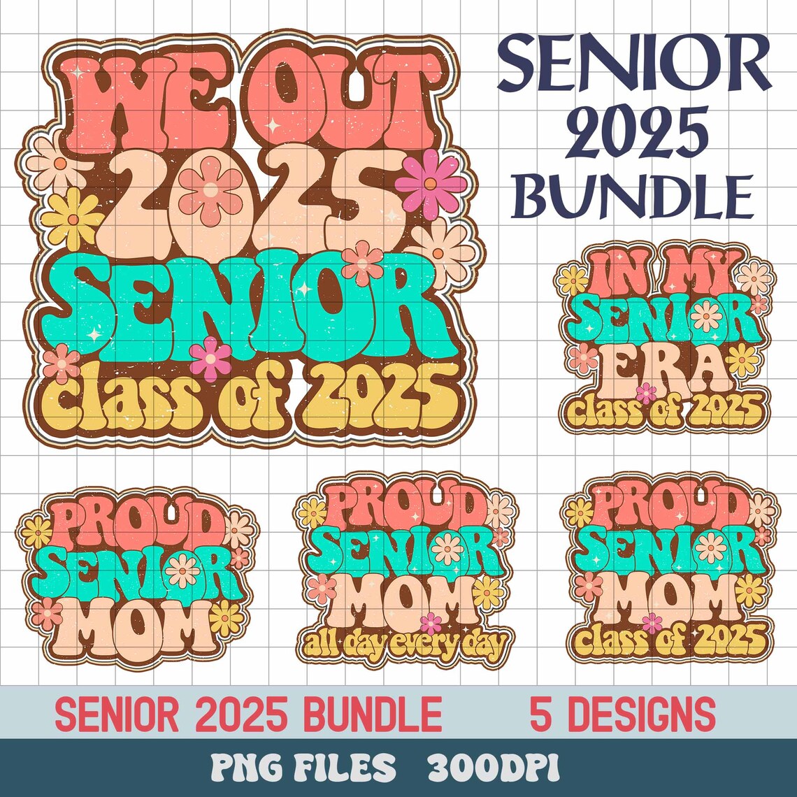 Senior 2025 Bundle Png, Senior 2k25 Bundle, Class of 2025 Bundle Png ...