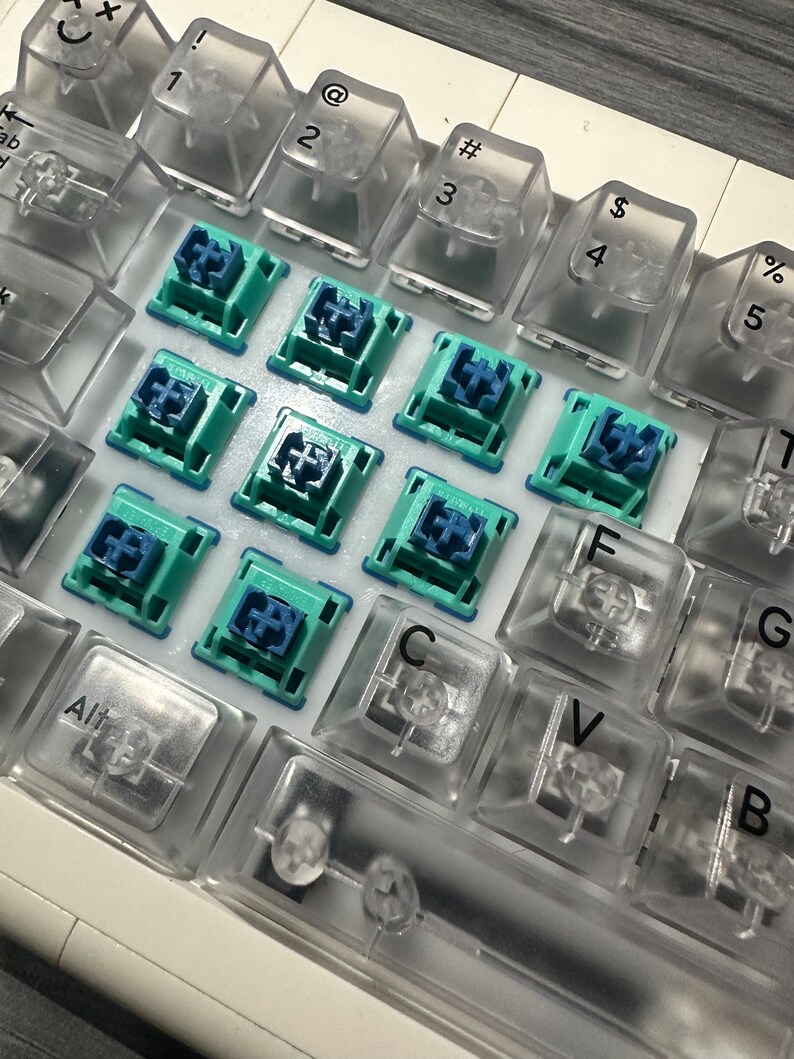 Bluebird Hand Lubed Linear EPOMAKER Mechanical Switch Linear for ...