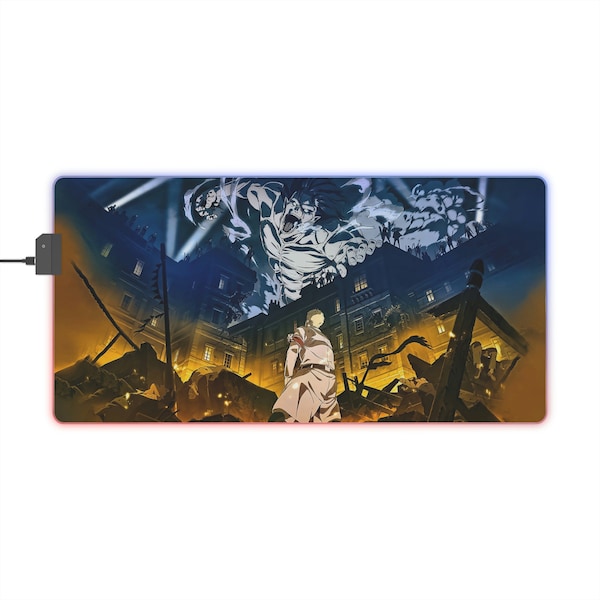 Attack on Titan Mouse Pad - Etsy