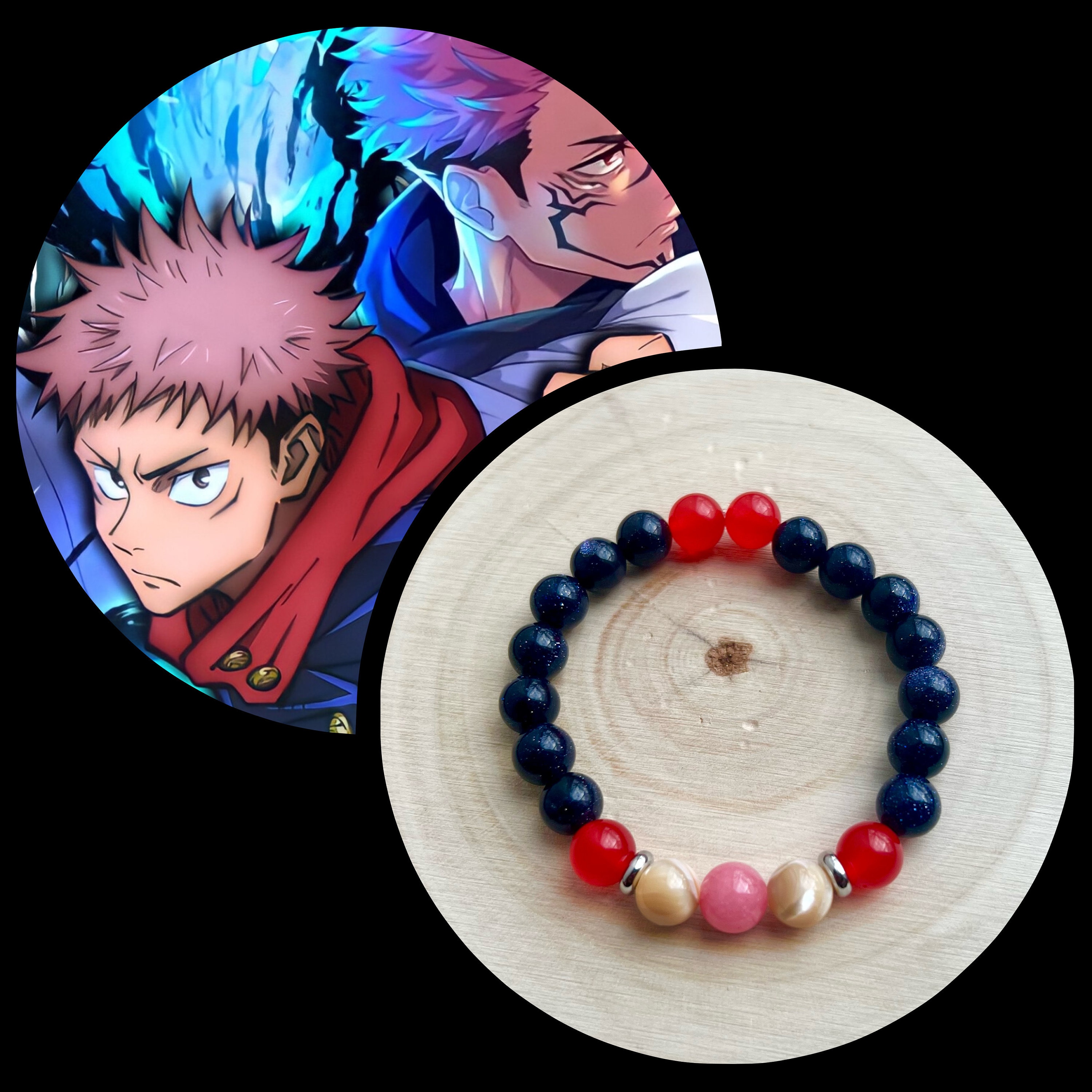 Jujutsu Kaisen Character Inspired Bracelets 8mm - Etsy