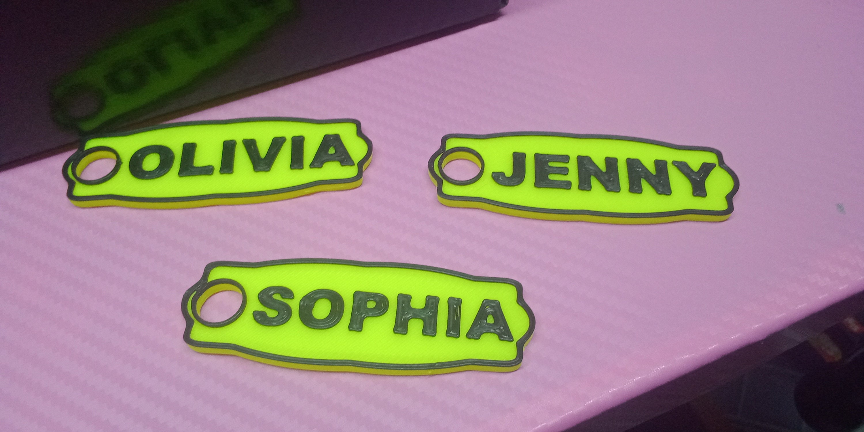 3d Printed Stanley Cup Name Tags. - Etsy