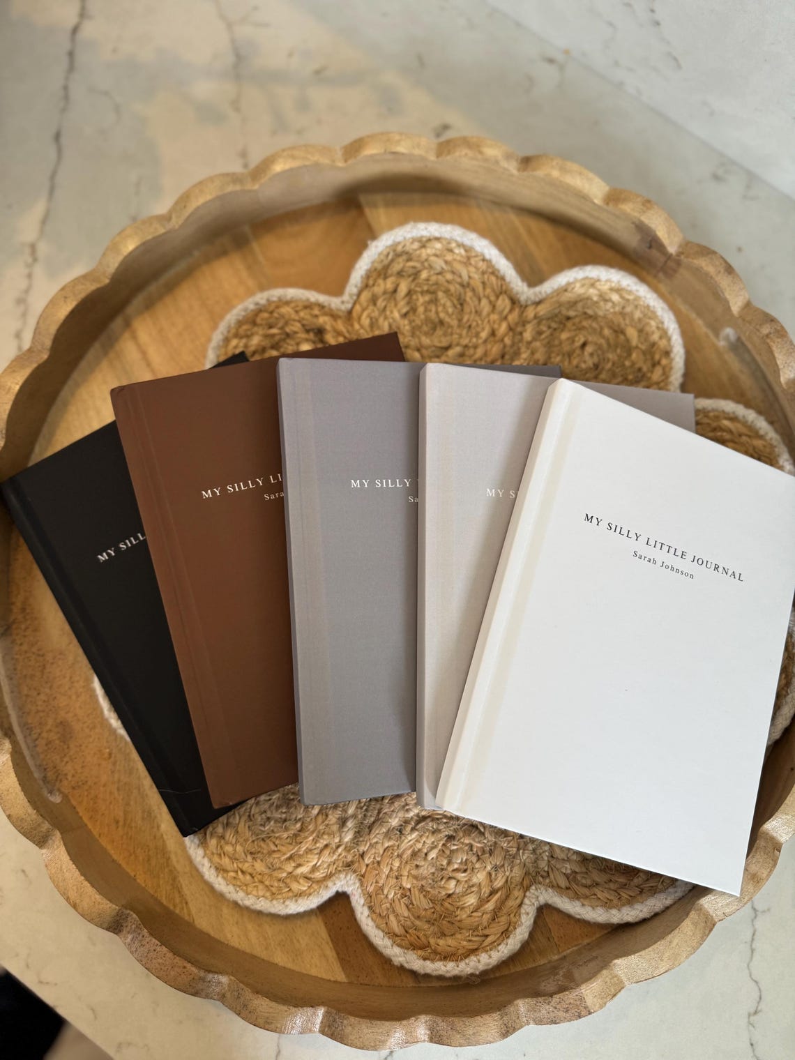 Personalized Minimalist Journal - Custom Hardcover Notebook for Writers ...