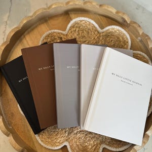 Personalized Minimalist Journal - Custom Hardcover Notebook for Writers ...