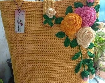 Handmade Colorful Woolen Shoulder Bags, Crochet Designer Bags, Pp Bag ...