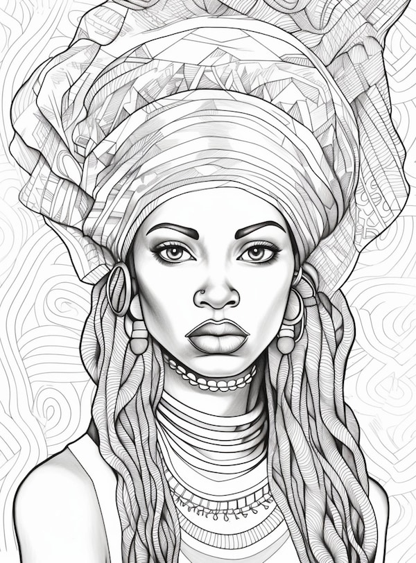 25 Gothic Beauty Coloring Pages Printable Adult Coloring Book Pages ...