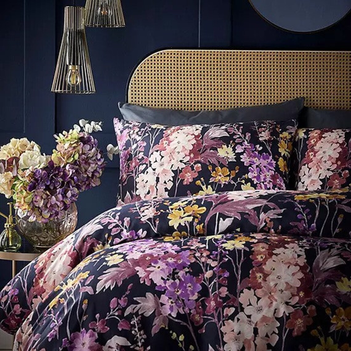 Vantona Boutique Range Clarence Duvet Cover Set - Multi - Etsy