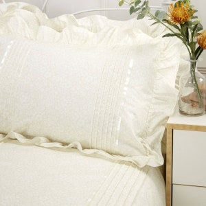 Vantona Country Monique Duvet Cover Set - Cream - Etsy