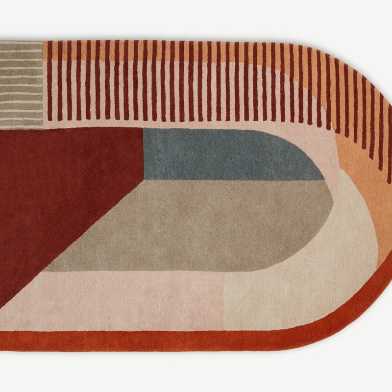 Half Circle Rug - Etsy