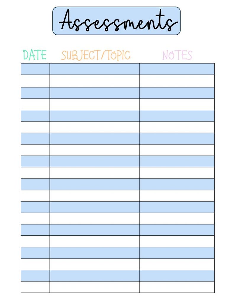Printable Homeschool Planner | Daily & Weekly Planner | Homeschool Log ...
