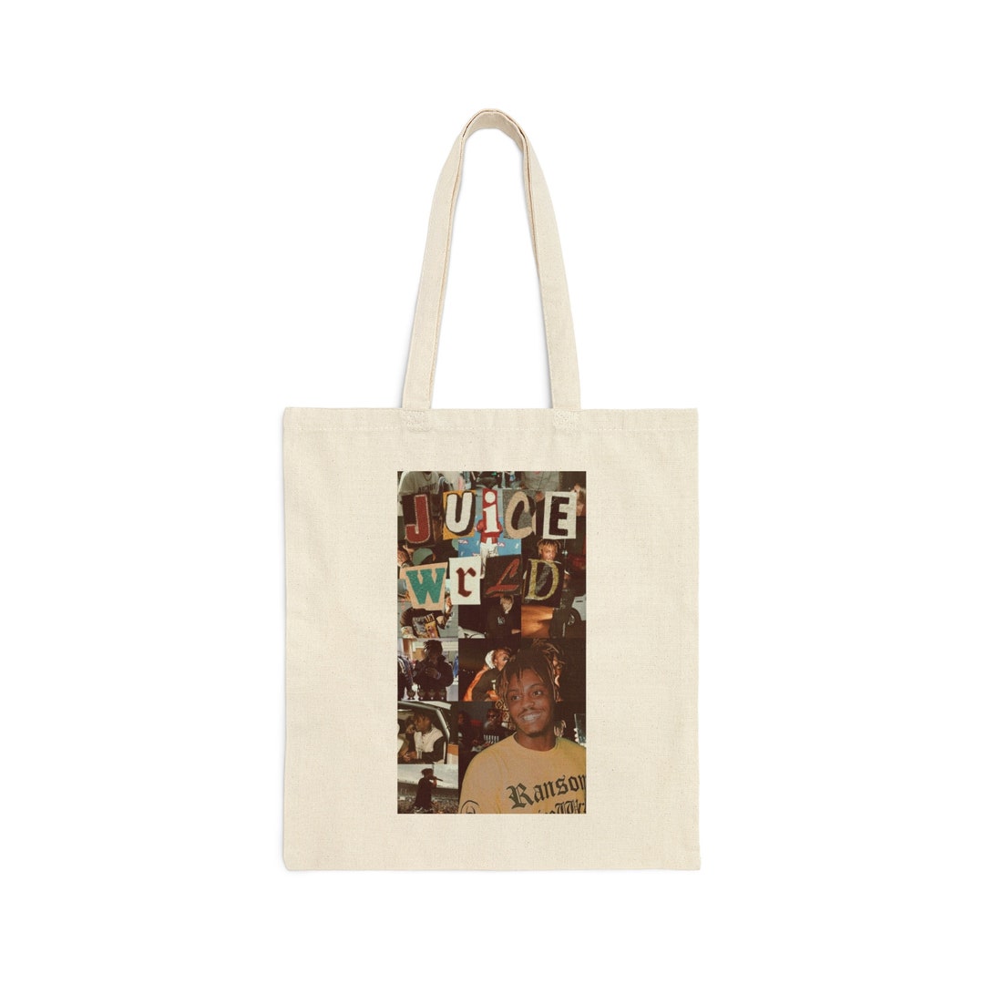Juice WRLD Cotton Canvas Tote Bag - Etsy