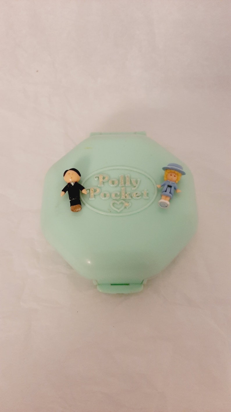 Vintage Polly Pocket, 1990 Bluebird England, Polly's School, Light Mint ...