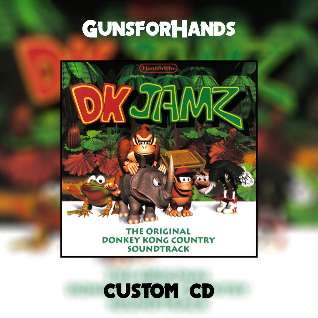 DK Jamz: the Original Donkey Kong Country Soundtrack (CD) - Etsy