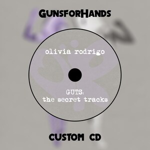 Olivia Rodrigo - GUTS: the Secret Tracks (CD) - Etsy
