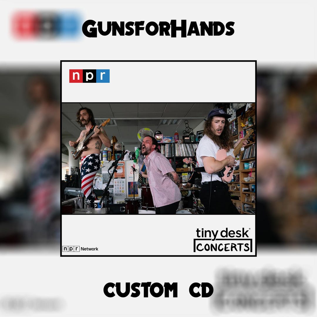 IDLES NPR Music Tiny Desk Concert CD - Etsy