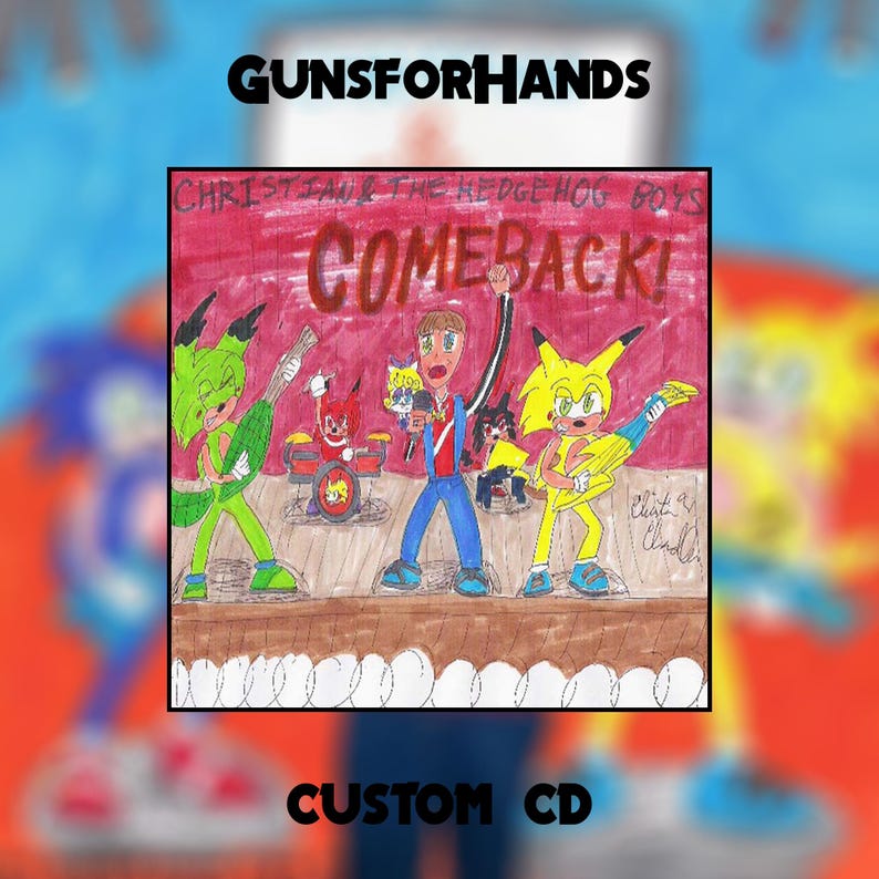 Chris Chan - Christian & the Hedgehog Boys / COMEBACK! (CD) - Etsy