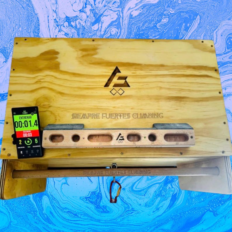 Hangboard Climbing - Multi-grip Climbing - Training Board - Kyojin ...