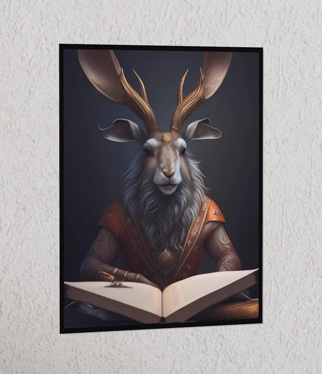 Jackalope Tales 05 Monk | Premium Matte Poster | Podcast | Lisa ...