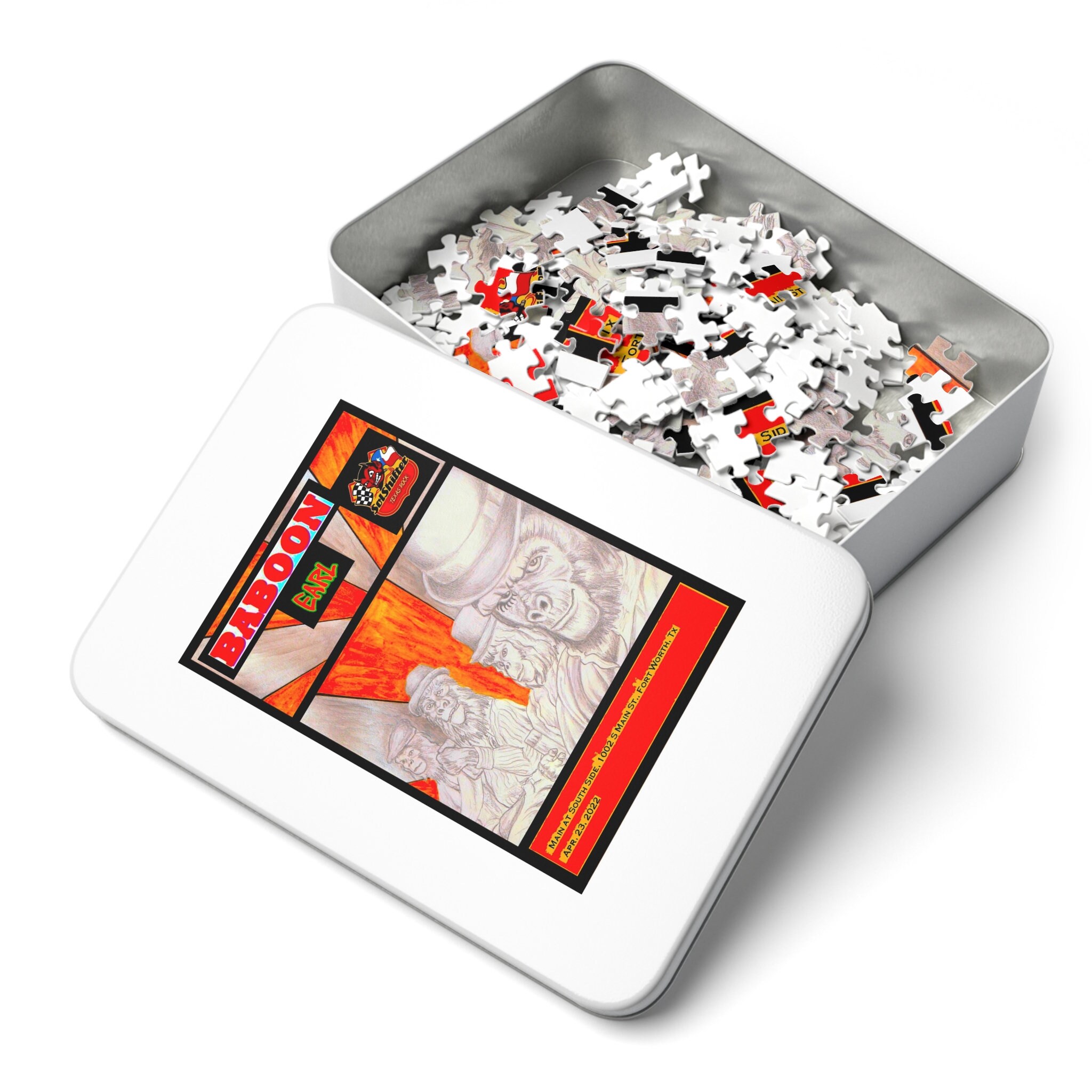 Solshifter Gig Apr. 23, 2022 Baboon Jigsaw Puzzle 252-piece 14x11 Ape ...