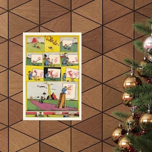 Krazy Kat & Ignatz Vintage Comic Strip Art Print: George Herriman, 1939 ...