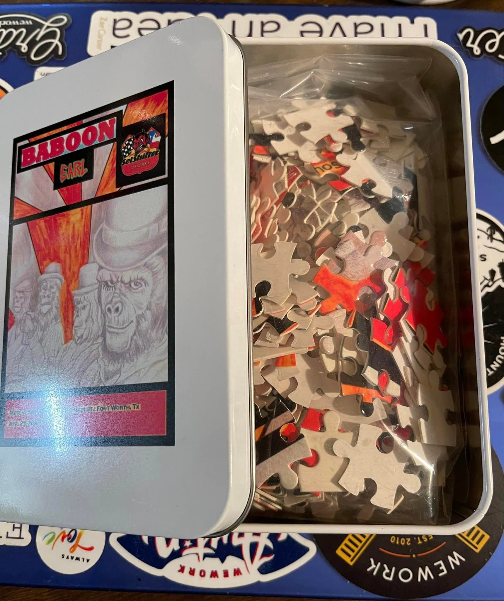 Solshifter Gig Apr. 23, 2022 Baboon Jigsaw Puzzle 252-piece 14x11 Ape ...