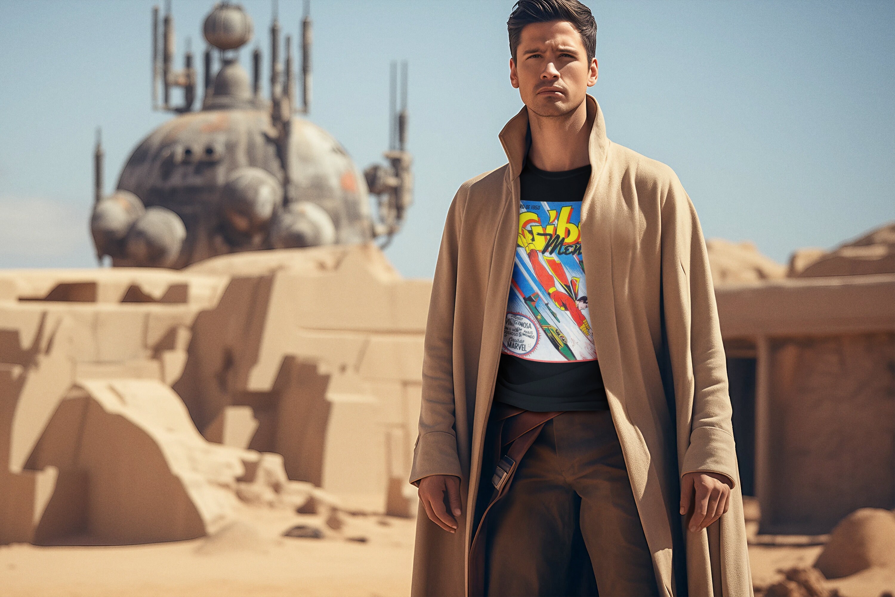 Gibi Mensal 106 1950 Captain Marvel Adventures Unisex Soft-style T ...