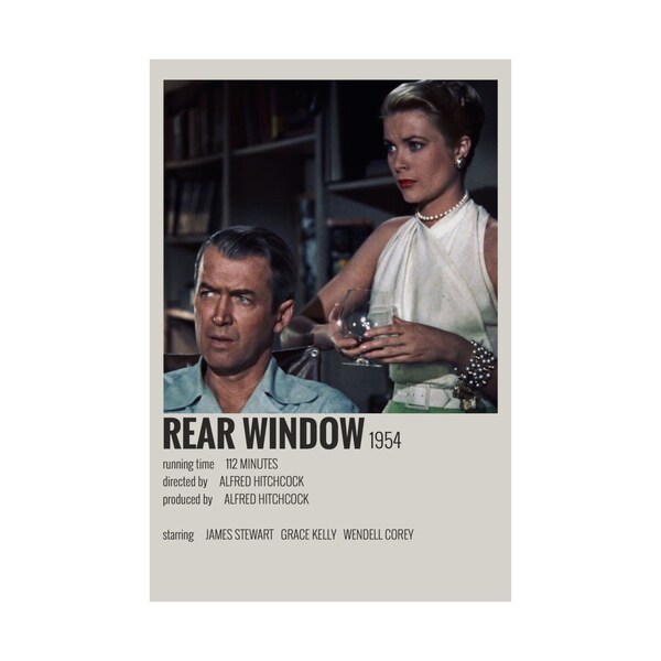 Rear Window Hitchcock - Etsy