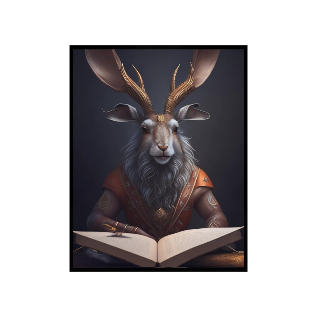 Jackalope Tales 05 Monk Premium Matte Poster Podcast Lisa Umbarger ...