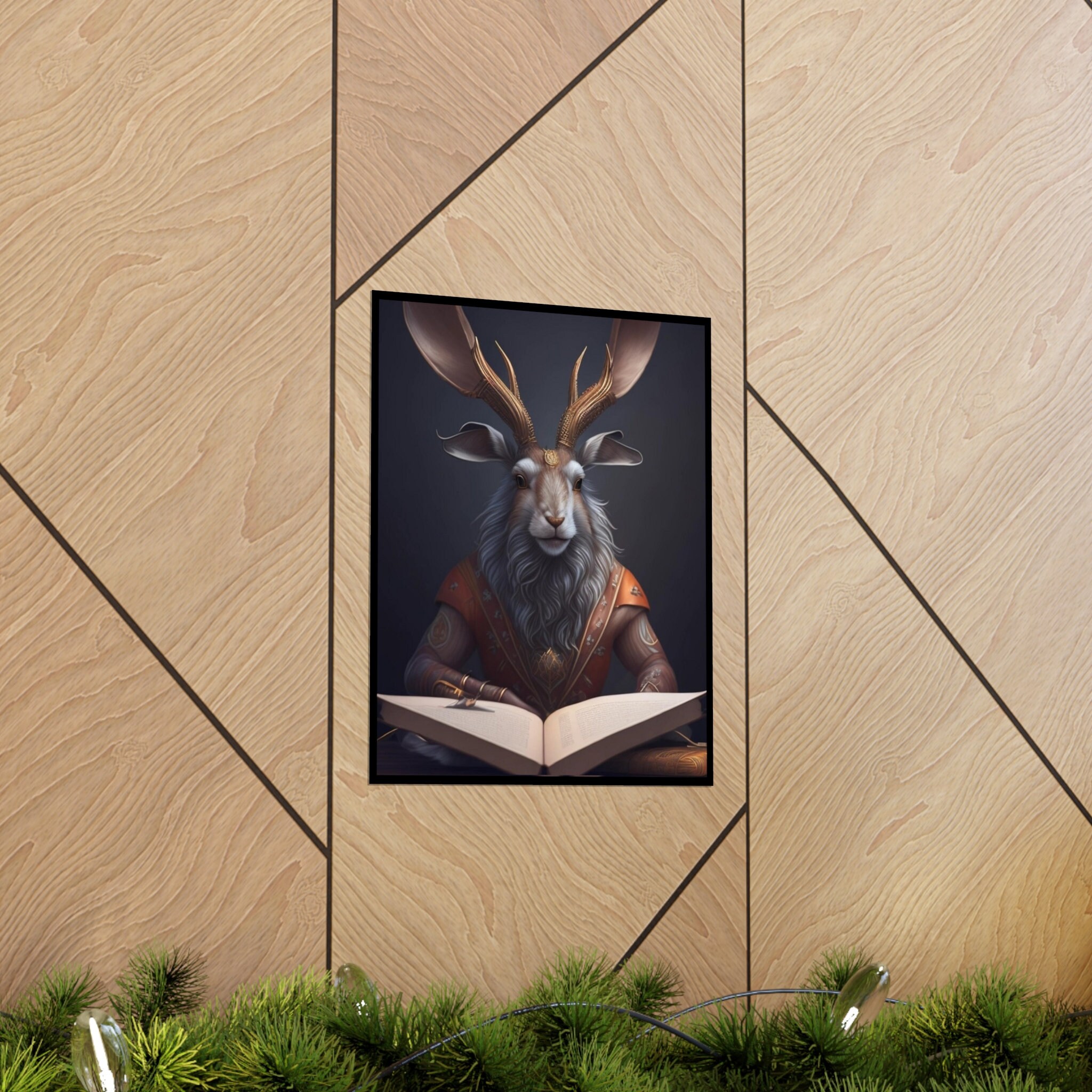 Jackalope Tales 05 Monk Premium Matte Poster Podcast - Etsy
