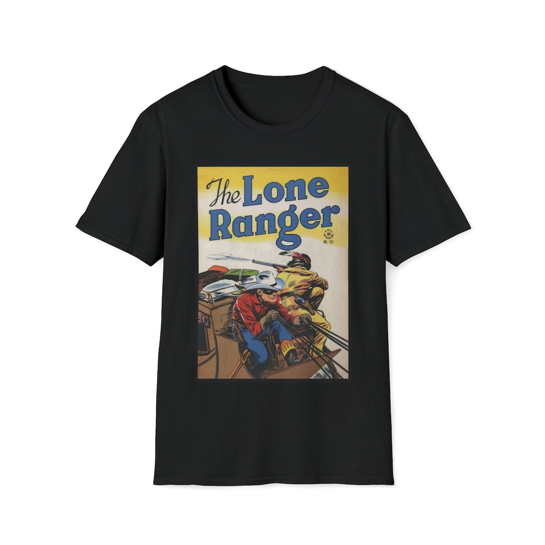Lone Ranger 151 1947 Unisex Men's & Women's Softstyle T-shirt Tonto ...