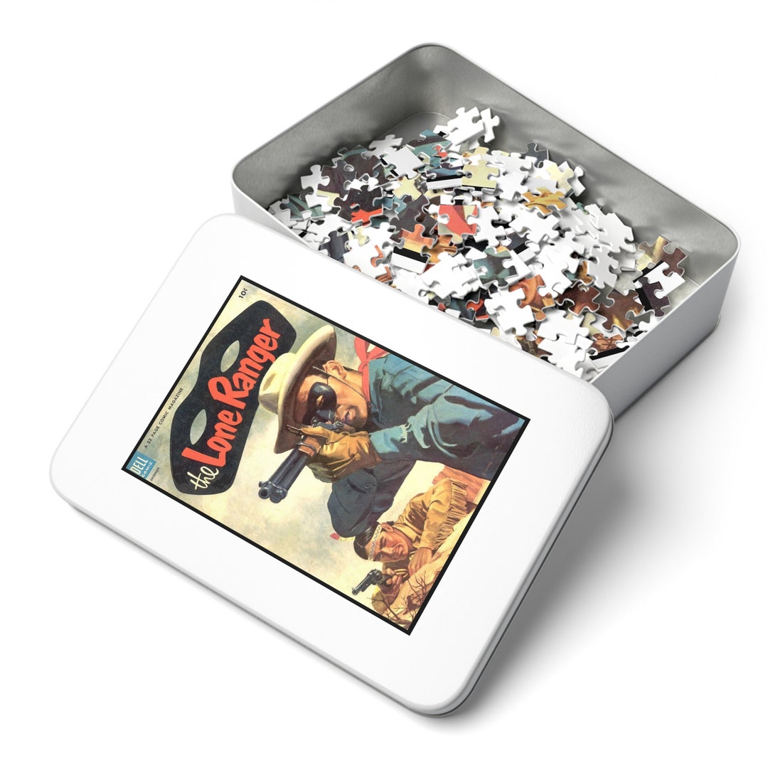 Lone Ranger 66 1953 | Jigsaw Puzzle (252-piece) 14x11" | Texas Ranger ...