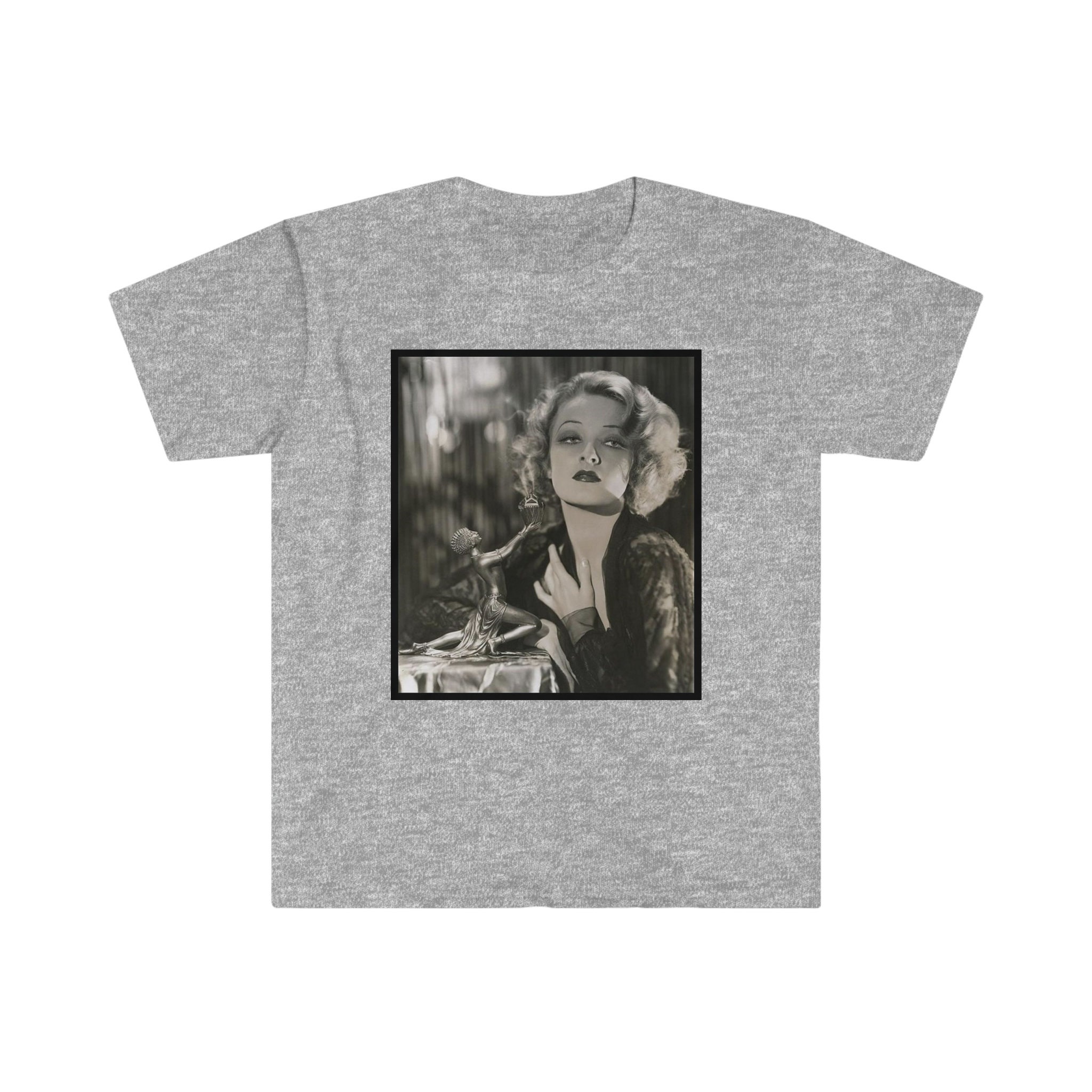 Gwili Andre Art Nouveau Unisex Softstyle T-shirt 1930's Actress Danish ...