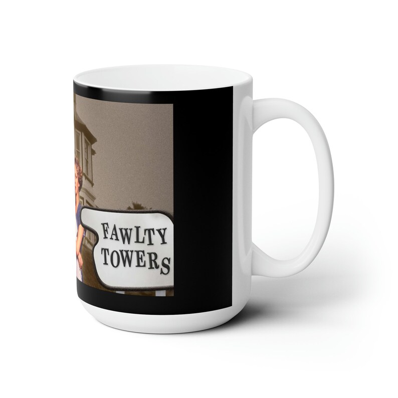 Fawlty Towers 15oz Large 15oz Ceramic Mug John Cleese Monty Python ...
